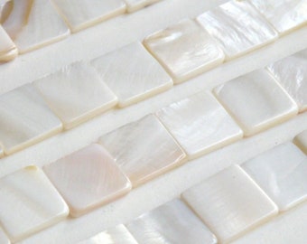 Shell Diamond Beads MOP Square Beads Brown Sea Shell Jewelry Material ...