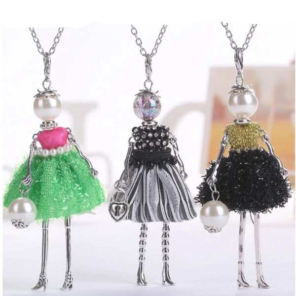 Doll Necklace - Etsy