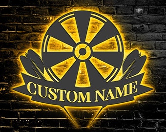 Led Darts Sign - Etsy