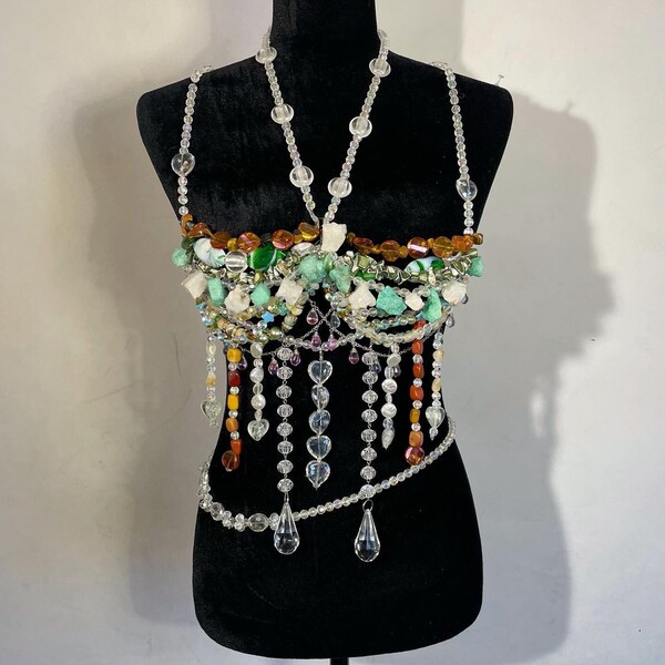 Beaded Bra - Etsy
