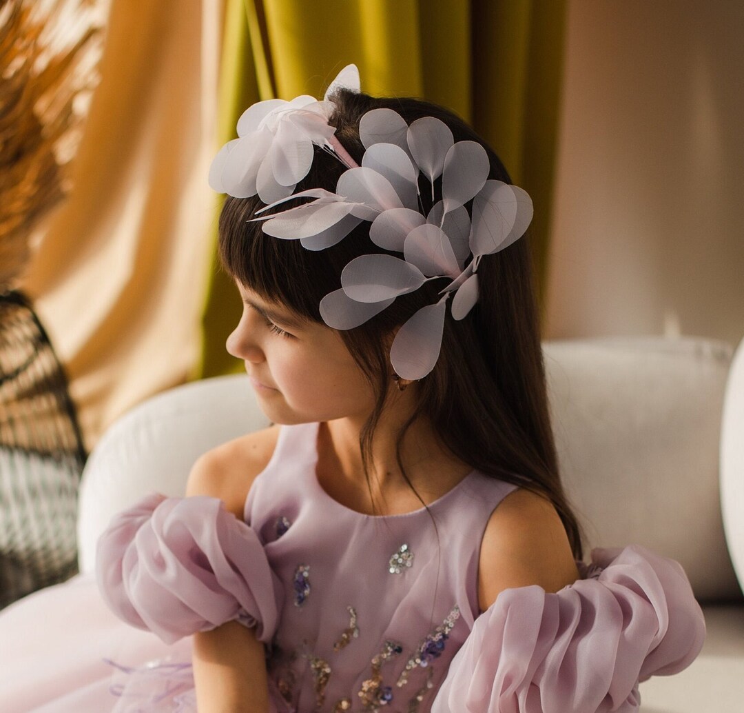 Flower Girl Wedding Crown, Birthday Girl Headband, Bride Hair Accessory ...