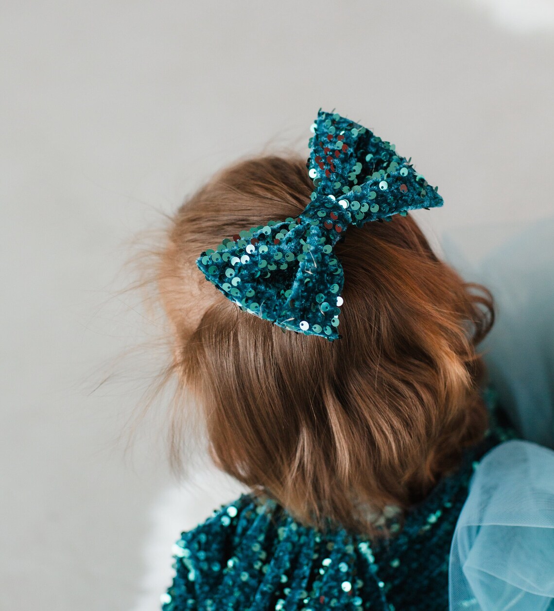 Sparkling Baby Girl Hair Bow, Birthday Party Hair Pin, Flower Girl ...
