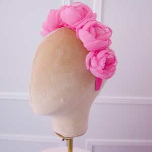 Floral Flower Girl Crown, Birthday Girl Headband, White First Communion ...