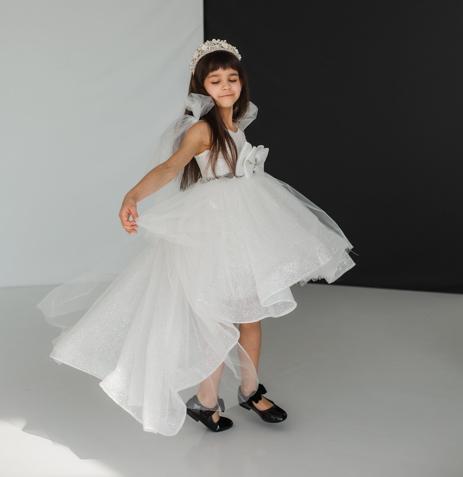 Raspberry Prom Ball Gown Birthday Girl Dress First - Etsy