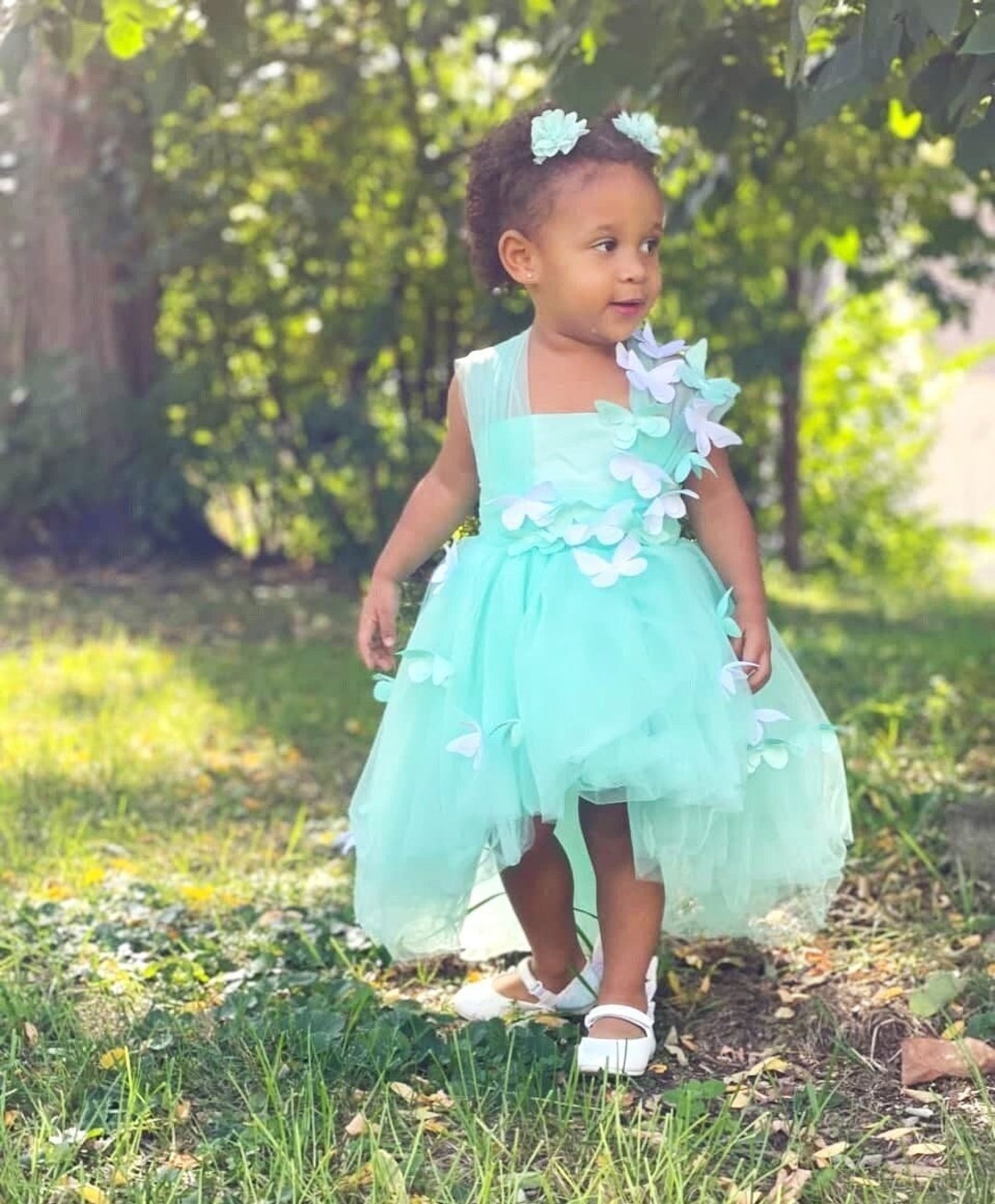 Butterfly Style Baby Dress Girl Birthday Butterfly Party - Etsy