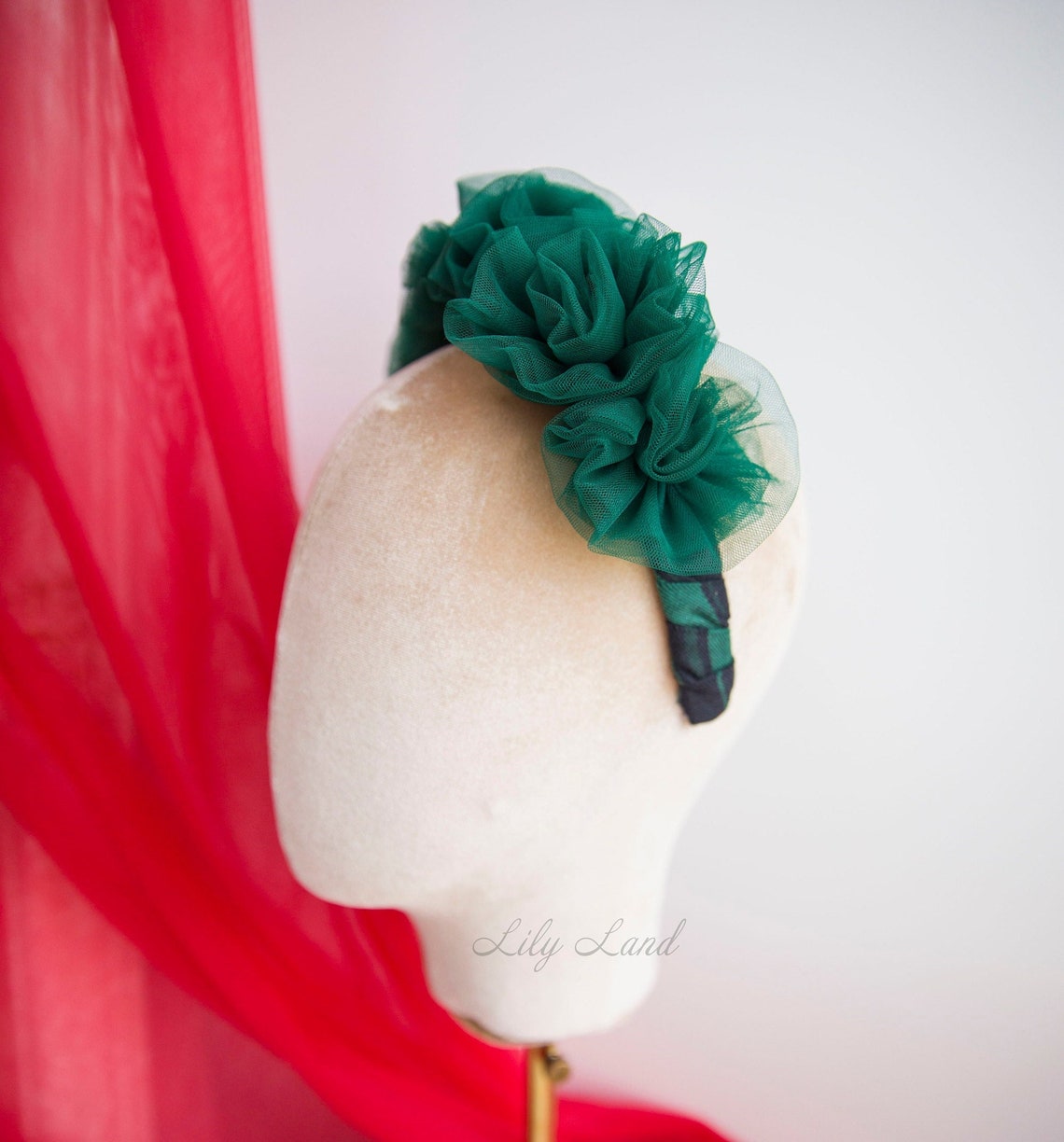 Green Hair Hoop Hair Accessories for Girl Christmas - Etsy