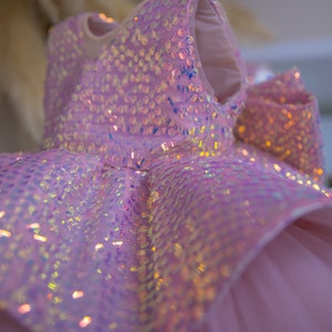 Pink Sparkling Matching Dresses, Mother & Daughter, Birthday Party ...