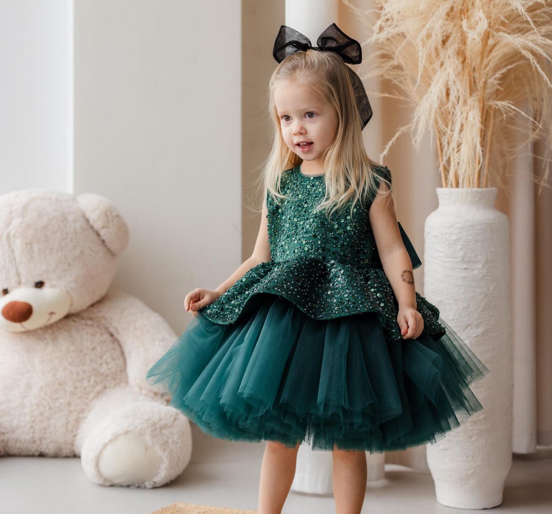 Baby Girl Graduation Outfit, Pageant Dress, Ball Gown, Prom Gown ...