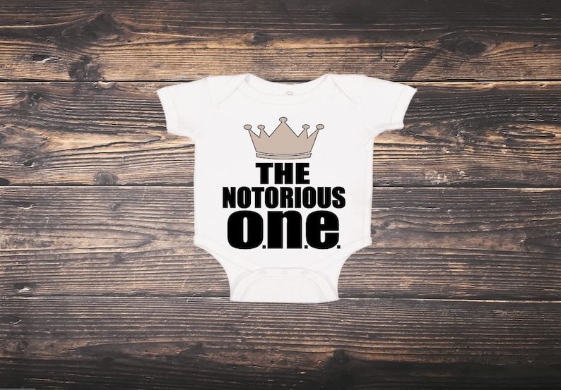 The Notorious One Svg, First Birthday Svg, King Birthday Svg, One Year ...
