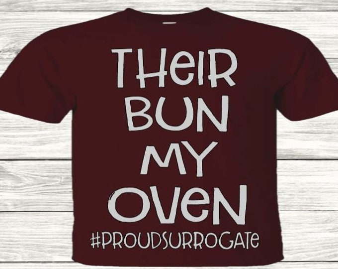 Their Bun My Oven Svg Surrogate Svg Surrogacy Svg Ivf Just - Etsy