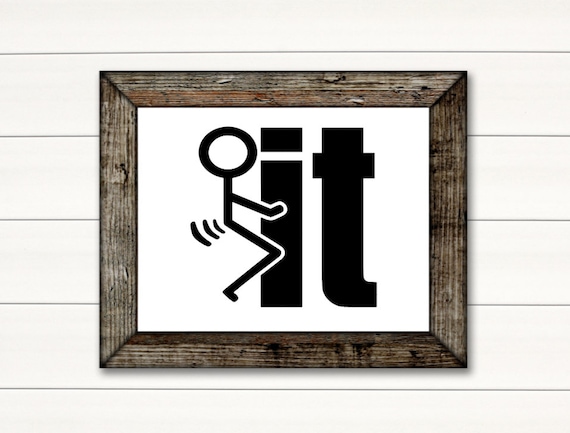 Fuck It Fuck It Stickman Funny Humor Svg Png Etsy