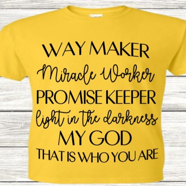 Way Maker - Etsy