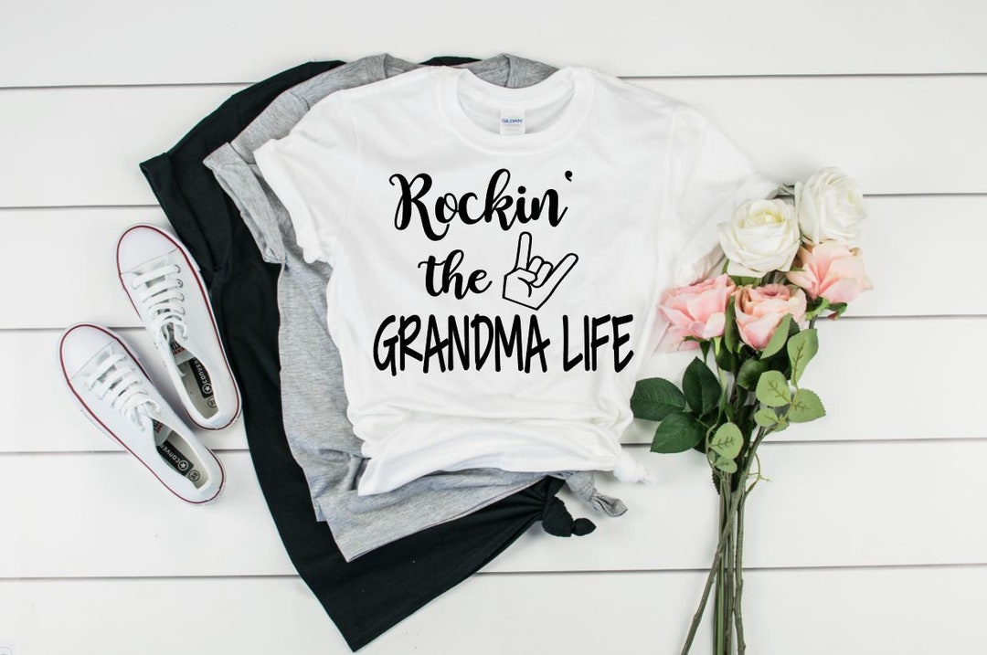 Rockin' the Grandma Life, Rock On, Rock Star, Grandma Life, Grandmom ...