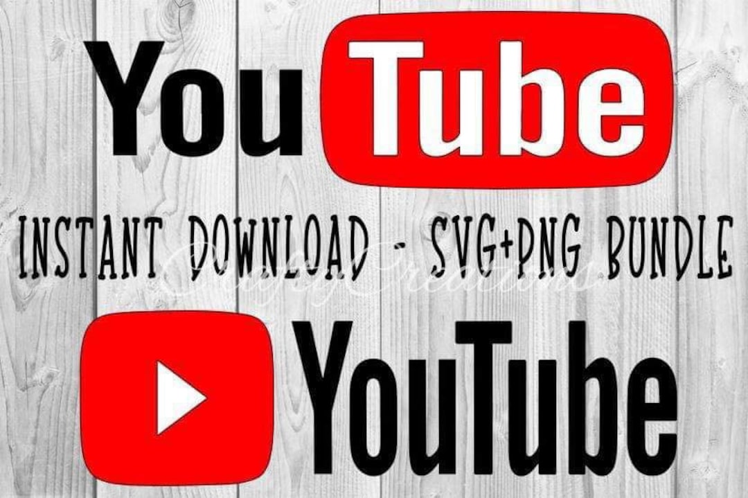 Youtube Logo SVG, Youtube SVG, Trademark Brand, Cutting File - Etsy