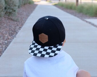 Checkered Flat Cap - Etsy