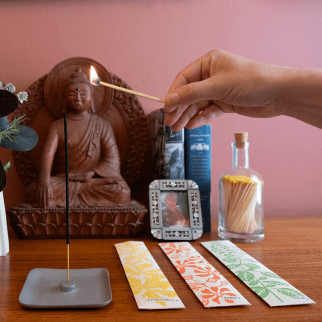 Tulsi 'holy Basil' Incense Sticks - Etsy
