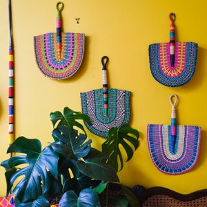 Ghanaian Woven Grass Fan 'cactus' - Etsy