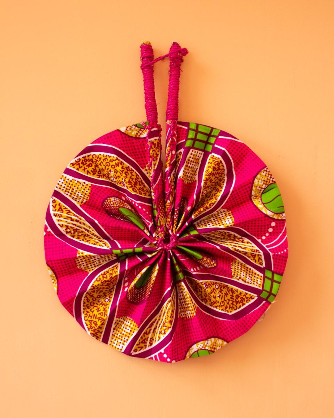 Ghanaian Wax Cotton Fabric Fan 'kelewele' - Etsy