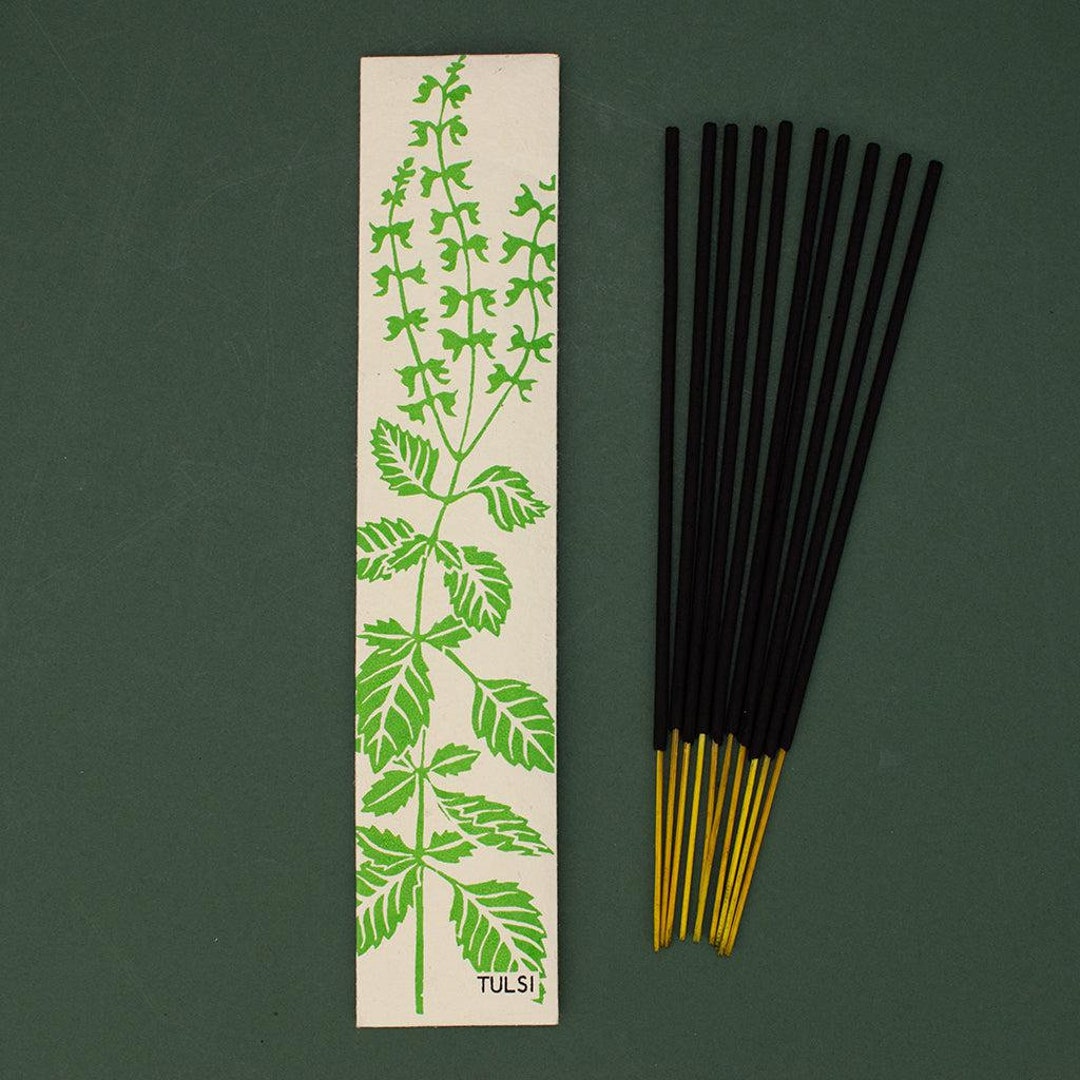 Tulsi 'holy Basil' Incense Sticks - Etsy