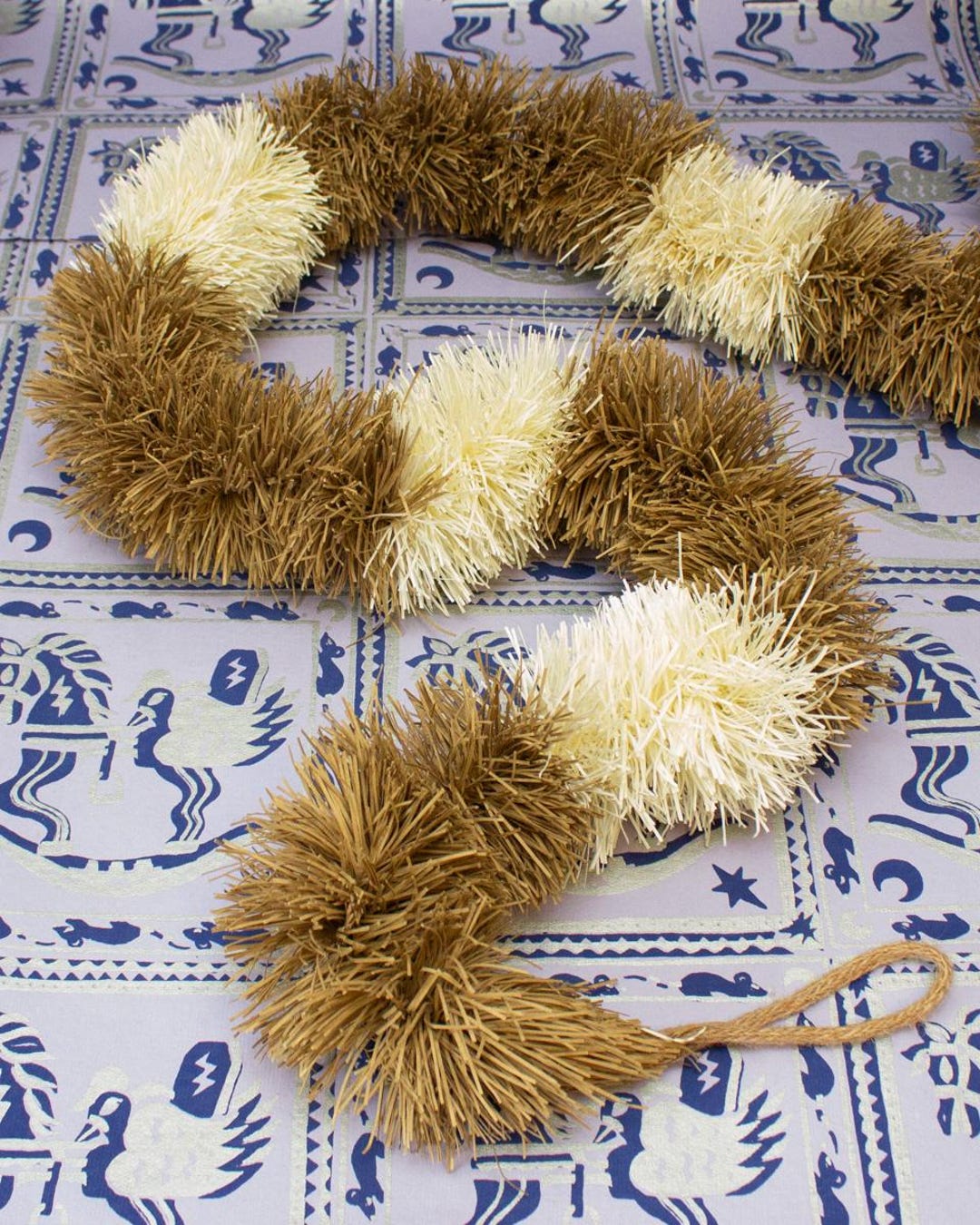 Indian Recycled Paper Tinsel 'oat Stripe' - Etsy