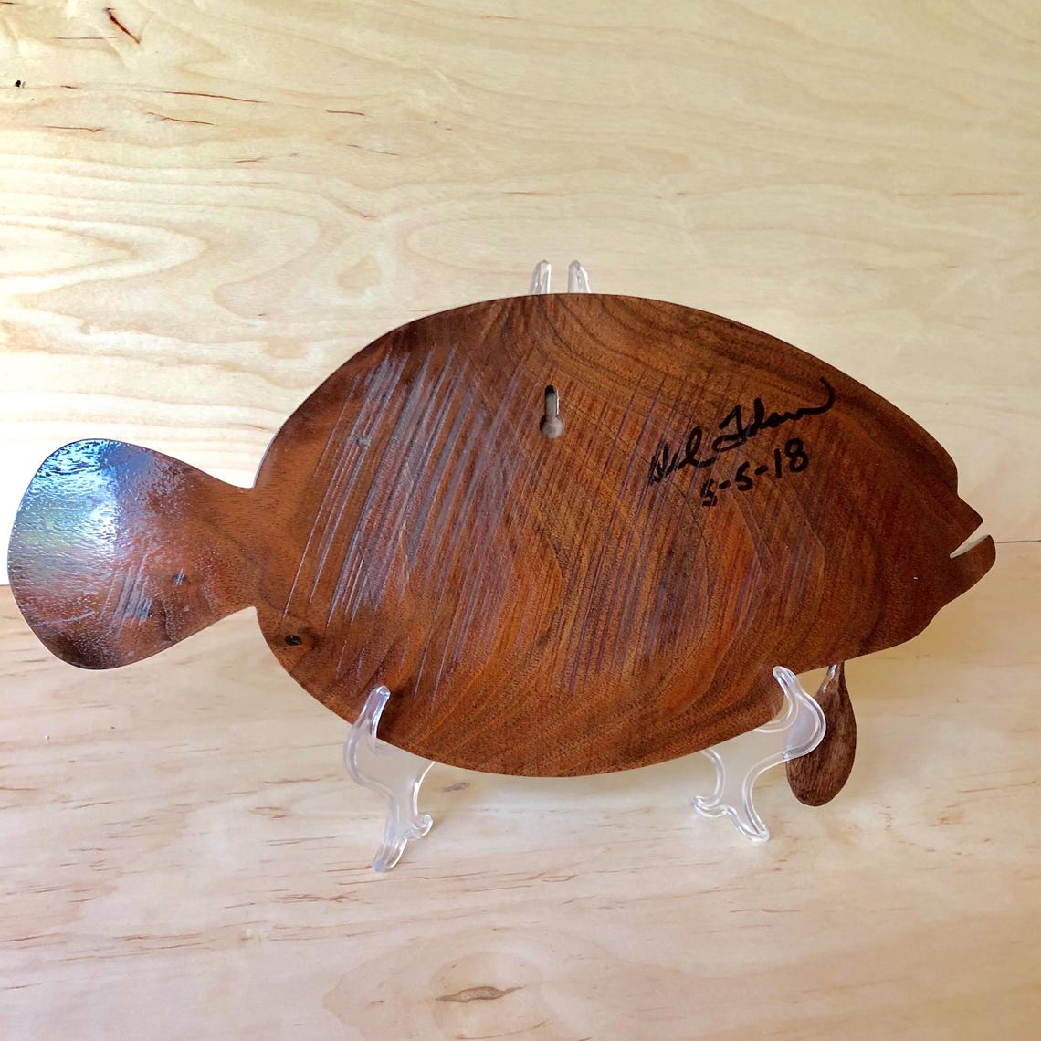 Flounder Wood Carving - Etsy