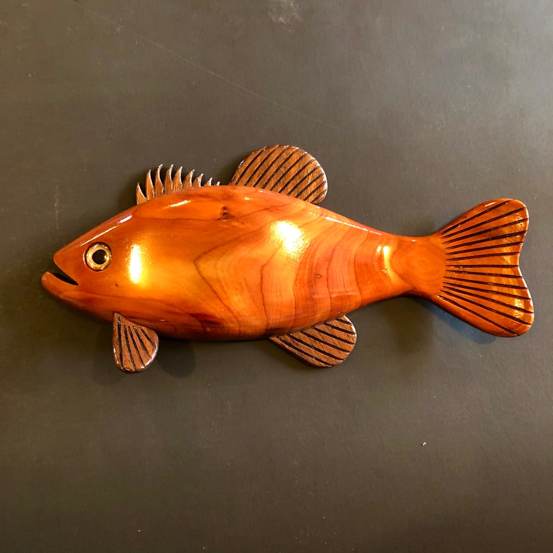 Red Cedar Fish - Etsy