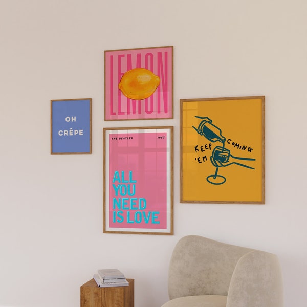 Set of 4 Wall Decor - Etsy