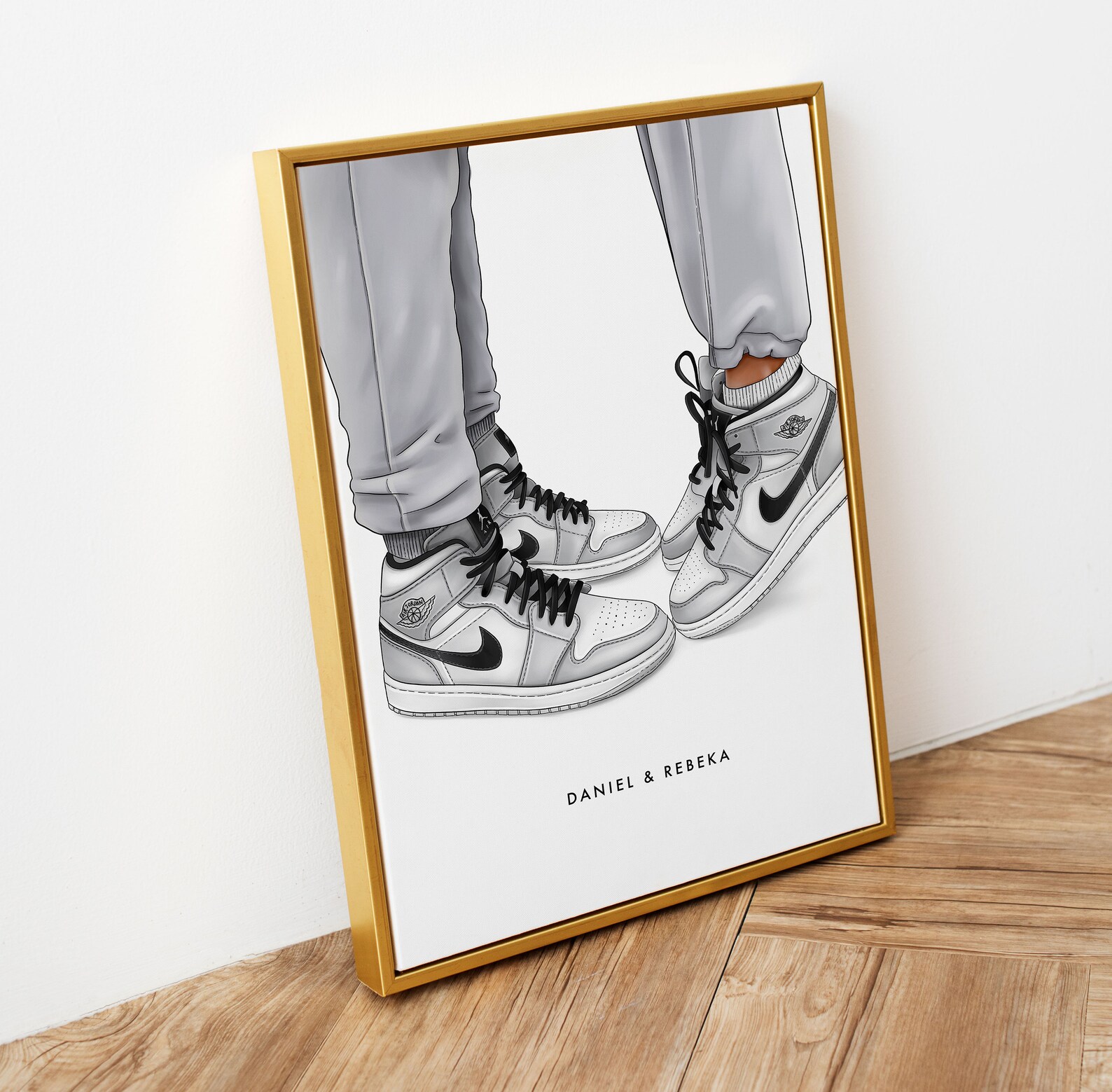 Personalised Names Sneakers Print Custom Skin Trainers - Etsy UK