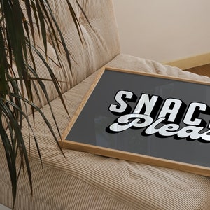 Snacks Print, Snacks Poster, Retro Poster, Trendy Poster, Kitchen Art ...
