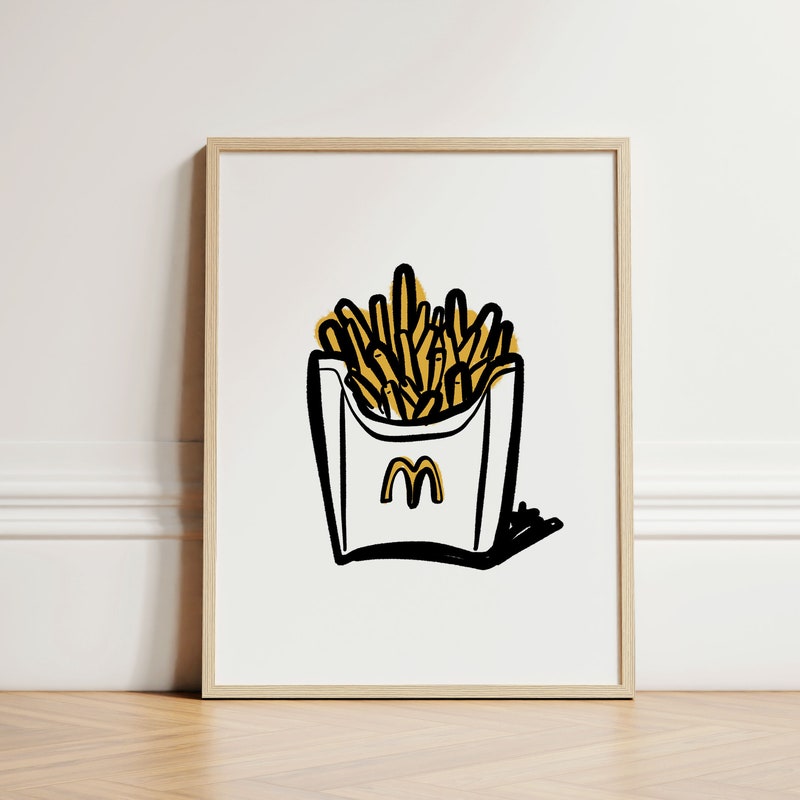 Mcdonalds Poster - Etsy
