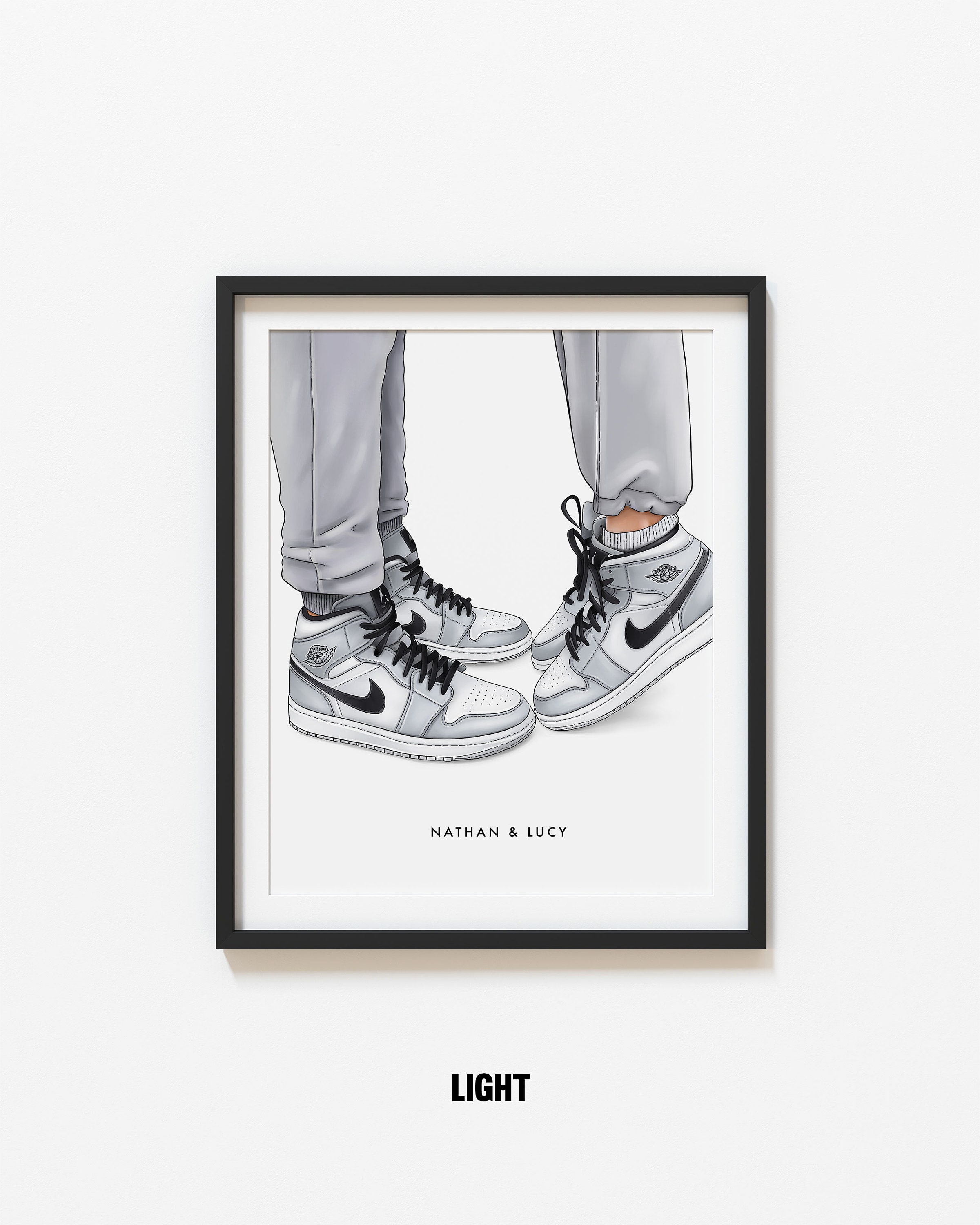 Personalised Names Sneakers Print Custom Skin Trainers - Etsy UK