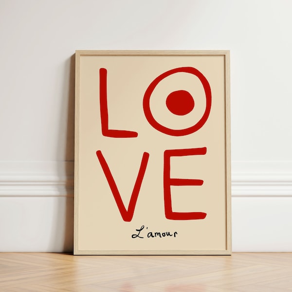 Love Poster - Etsy UK
