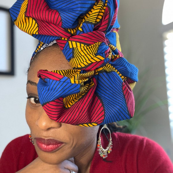 African Head Tie - Etsy