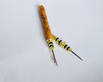 Seam Ripper Acrylic Seam Ripper ORANGE Hand turned Self