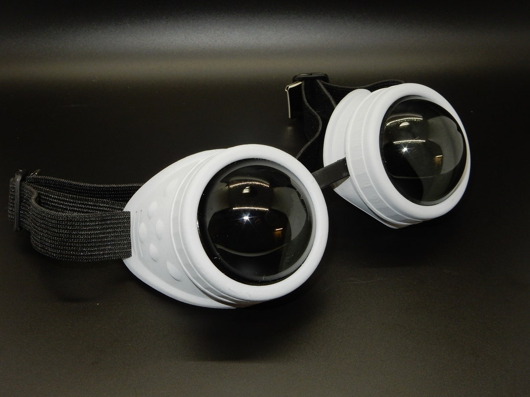 Matte Grey Goggles With Domed Light Grey Lenses - Etsy