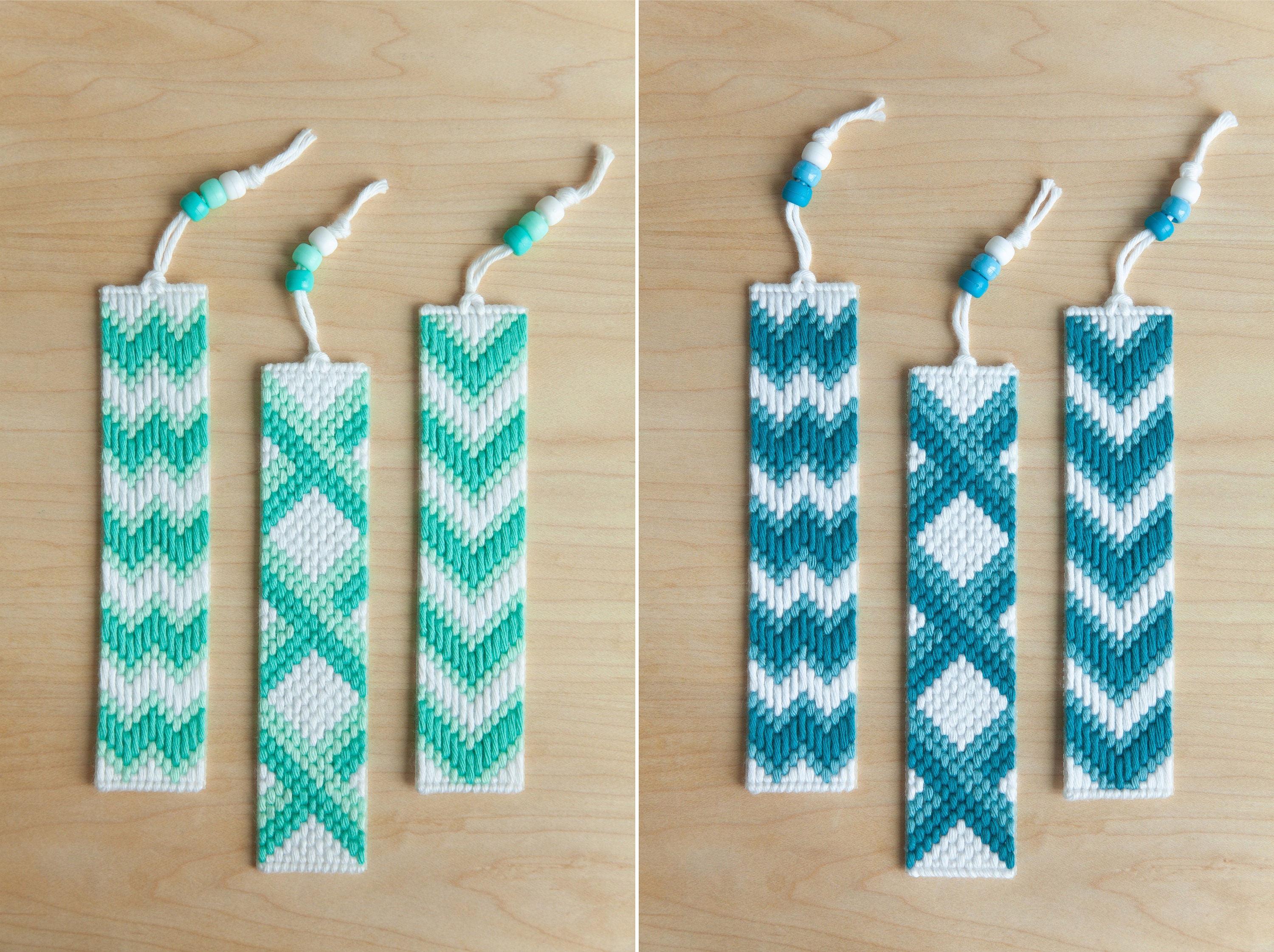 The Two Tone Collection - Handmade Bookmarks, Book Accessory - Etsy
