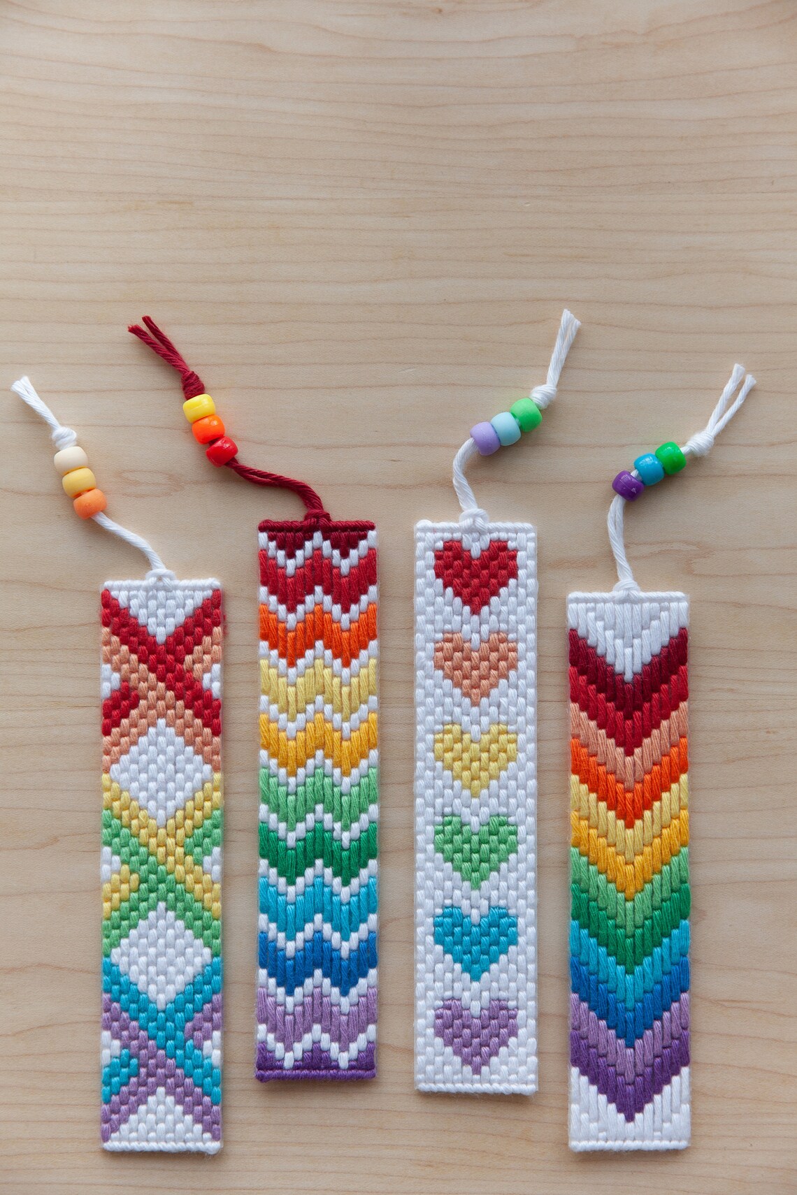 The Rainbow Collection - Handmade Bookmarks, Book Accessory - Etsy