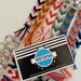 Custom Chevron Thread Keychains, Friendship Bracelet, Bag Charm ...