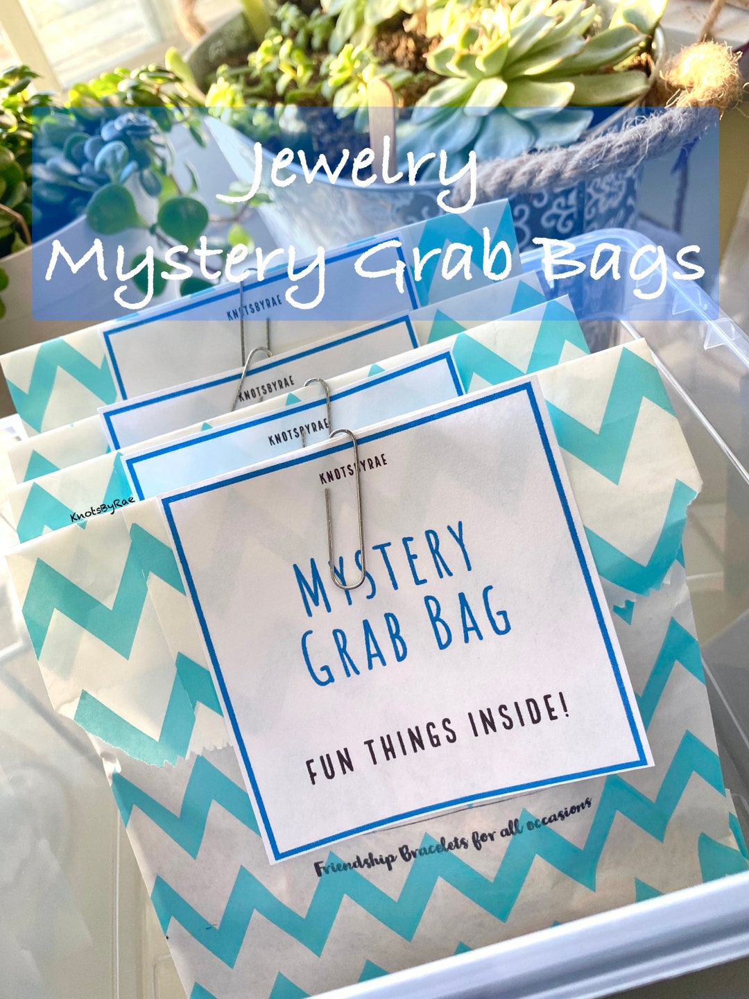 Mystery Grab Bags, Friendship Bracelets Mystery Boxes, Stocking Stuffer ...