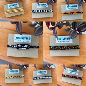 Halloween Friendship Bracelets, Pumpkin, Ghost, Candy Corn, Vampire ...