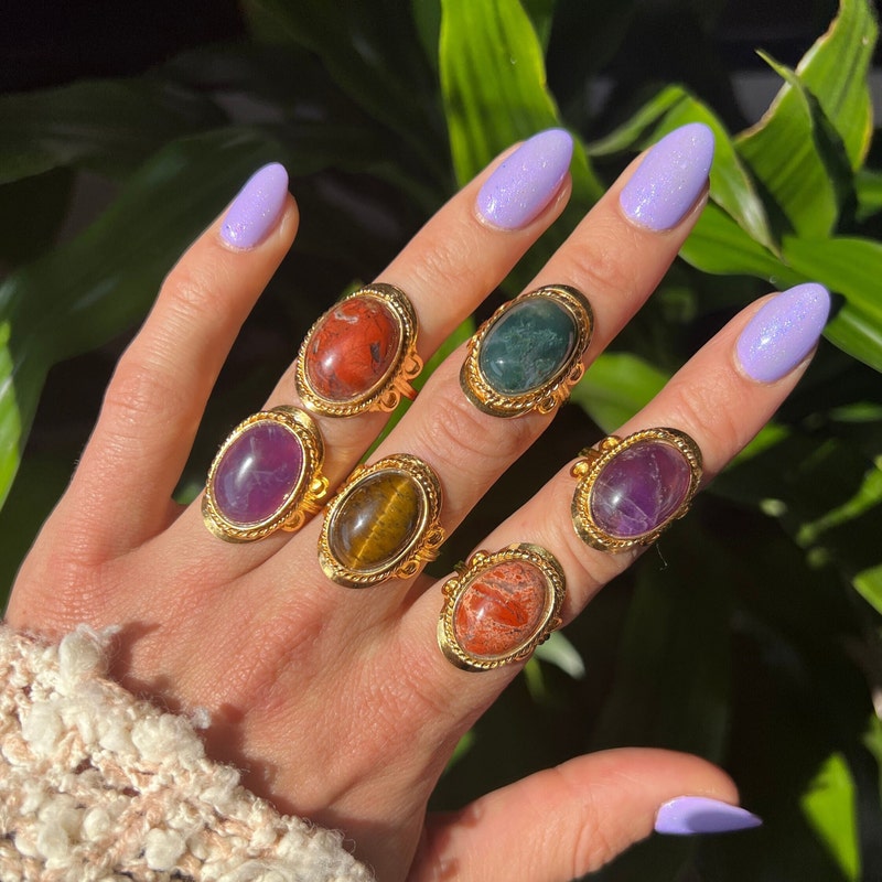 Big Gold Ring - Etsy