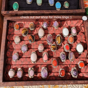 AMETHYST RING Oval Alpaca Silver Ring for Women Ring With - Etsy