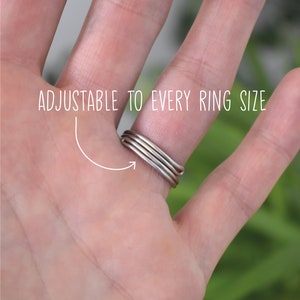 TUMBLED STONE RING Big Crystal Ring Natural Stone Rings - Etsy