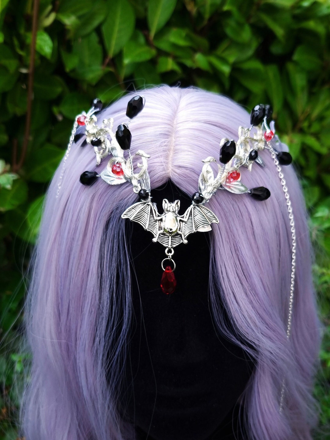 Astarion Vampire Circlet Crown, Gothic Tiara, Dark Fairy Headpiece ...
