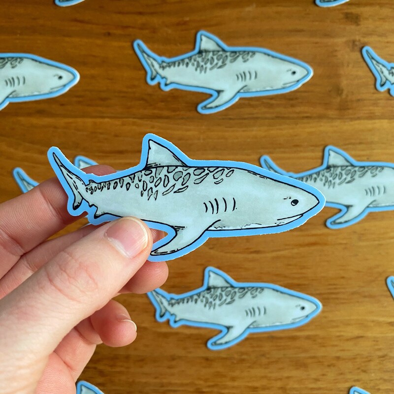 Shark Stickers - Etsy