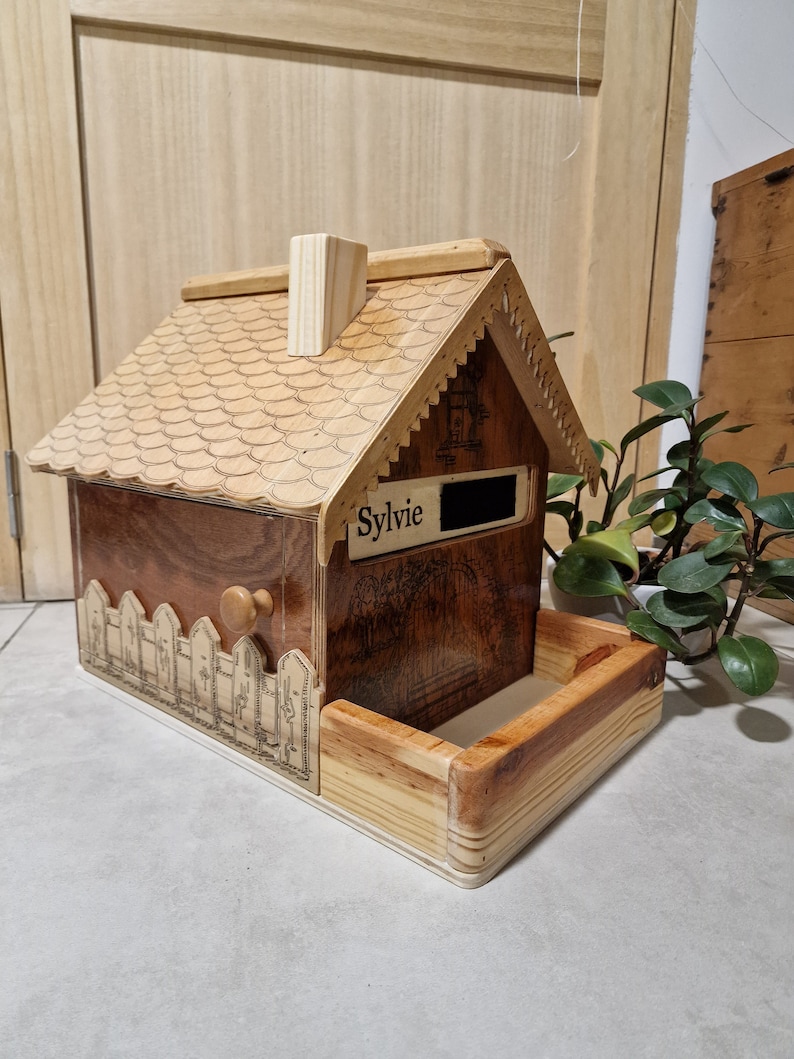 Boite Aux Lettres Chalet Bois