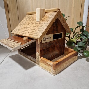 Boite Aux Lettres Chalet Bois