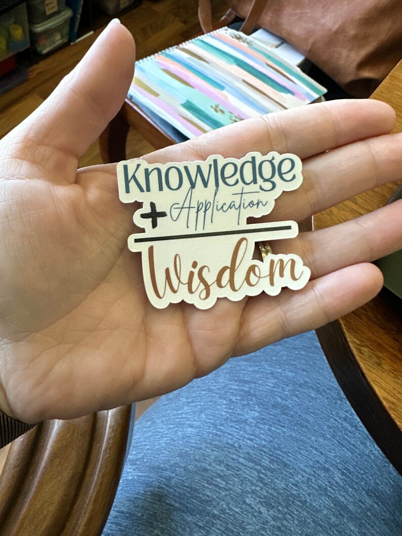 What is Wisdom Sticker - Etsy