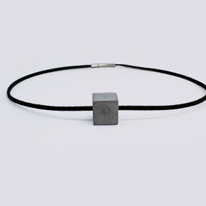 Concrete Choker | Square or Cube Shape - Etsy