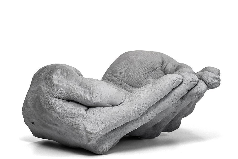 Concrete Hands Home Decoration Beton Art Gift | Etsy